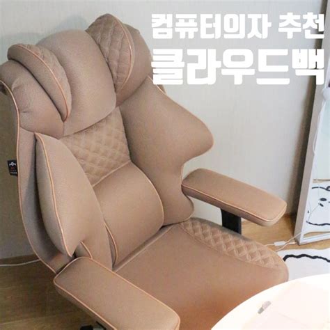 컴퓨터의자 추천 클라우드백 마이사이즈체어 메쉬소재 예쁜의자 네이버 블로그