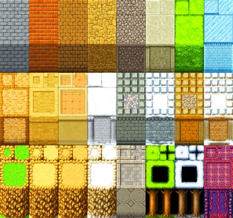 Mvs Default Tiles With Brighter Colors Rpg Maker Forums