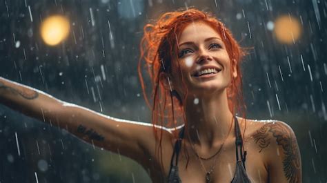 Wet Redhead Pictures