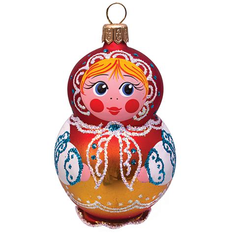 Елочная игрушка "Матрешка звонкая" | | St-Petersburg