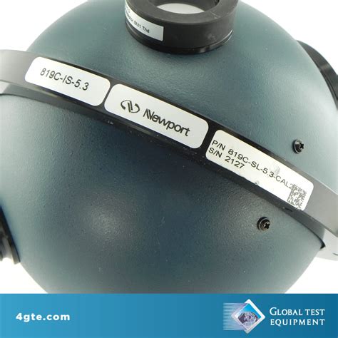 Newport 819c Is 5 3 Integrating Sphere 5 3 Inch Ptfe Based 4 Port Global Test Equipment