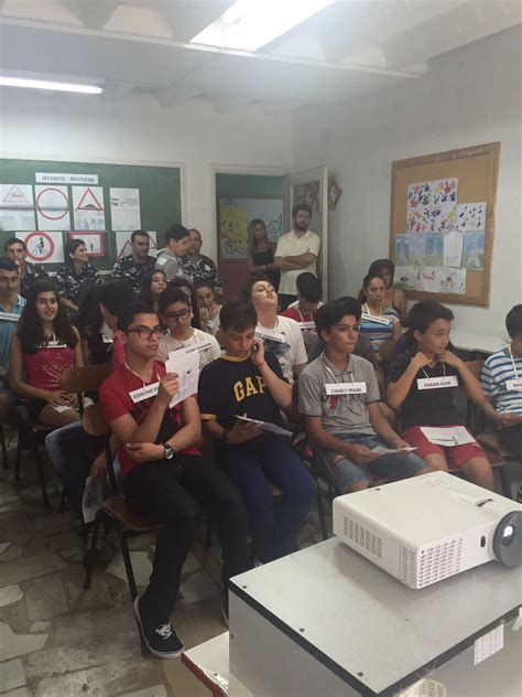 Sécurité Routière Pour Les Collégiens La France Au Liban