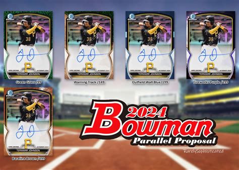 2024 Bowman Parallel Proposal Rbaseballcards