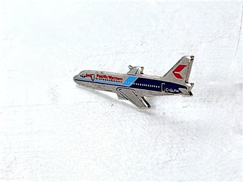 Pacific Western Airlines Lapel Pin Etsy