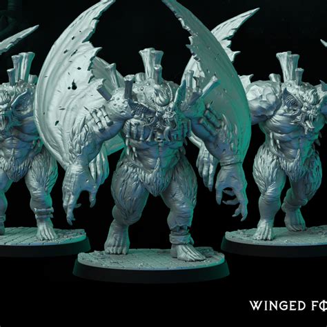 3d Printable Forsaken Brutes Dark Gods Forsaken By Dark Gods