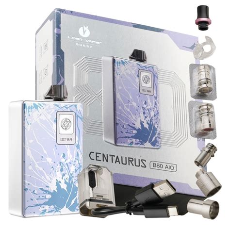 Centaurus B80 Aio Kit 80w 18650 Authentic By Lost Vape Vapeku88