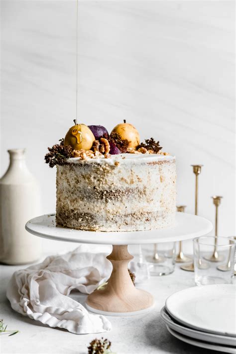 Maple Walnut Cake With Maple Frosting Broma Bakery