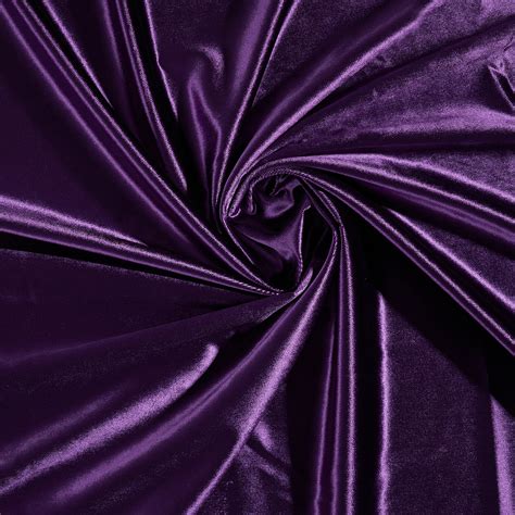 Purple Velvet Upholstery Fabric