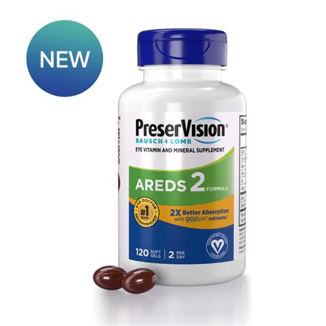 Areds 2 Formula Vegan Soft Gels Preservision®
