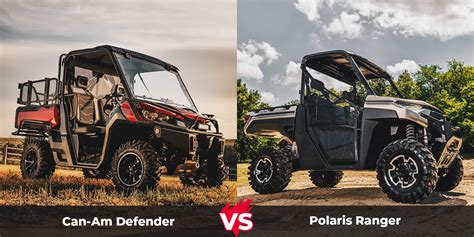 Can Am Defender Vs Polaris Ranger Which Is Better Kemimoto
