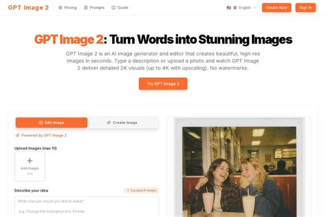Gpt Image 2 Ai Image Generation Tools Free Trial Pricing Intro