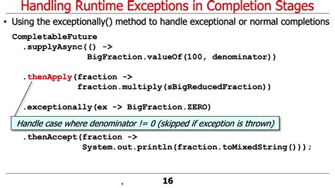 Advanced Java Completablefuture Features Handling Runtime Exceptions