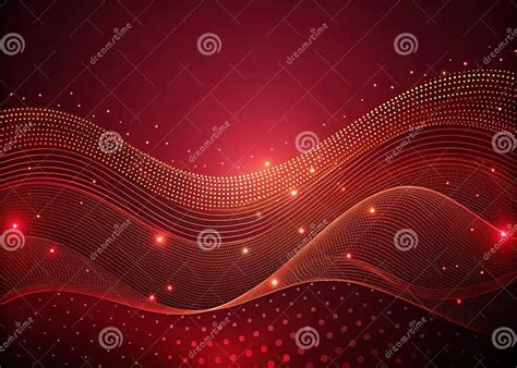 Stunning Dark Red Wavy Lines Abstract Background A Gradient Texture Perfect For Web Design