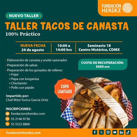 Taller Tacos De Canasta Fundación Herdez