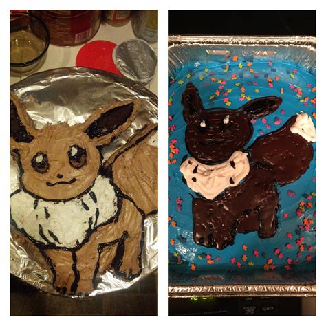 To Make An Eevee Cake R Therewasanattempt