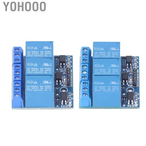 Yohooo Isolated Optocoupler Channel Relay Module High Low Level Trigger A Shopee Thailand