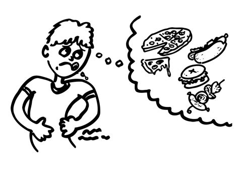 Hungry Person Clip Art