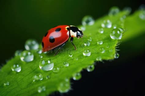 Green Garden Leaf Bug Ladybug Summer Insect Plant Nature Macro Stock Image Image Of Bright