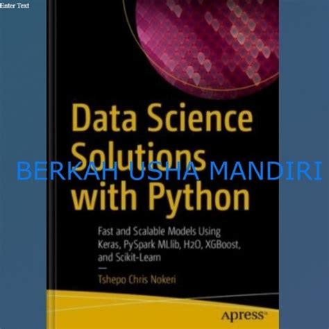 Jual Buku Data Science Solutions With Python Shopee Indonesia