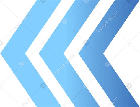 삼중 포인터 화살표 Png Svg