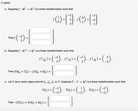solved suppose f r 2 rightarrow r 3 is a linear
