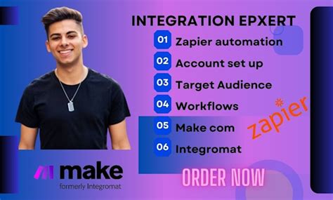 setup make com workflow integromat made com zapier automation by
