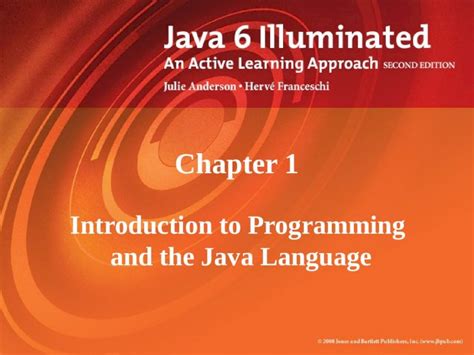Ppt Chapter 1 Introduction To Programming And The Java Language