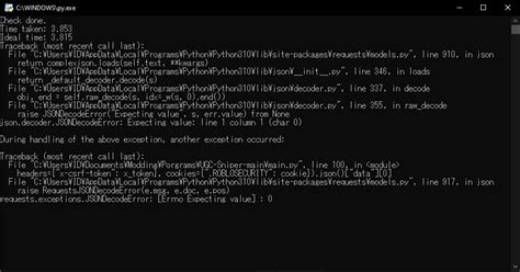 an error i can t seem to fix · issue 55 · j3ldo ugc sniper · github