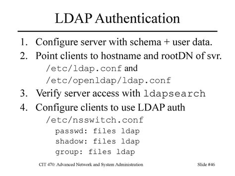 Cit 470 Advanced Network And System Administration Ppt Download
