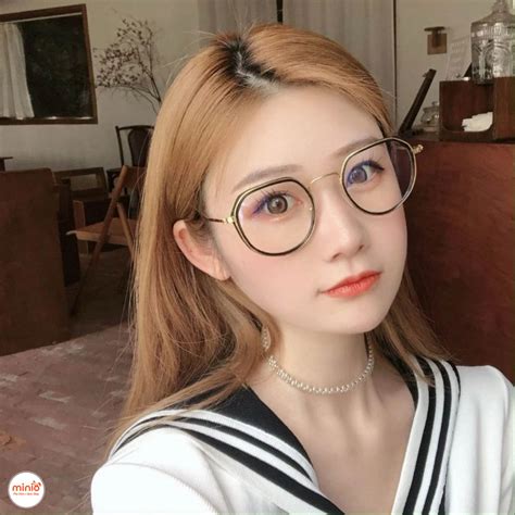 Kính Hot Girl Gọng Sắt Minio