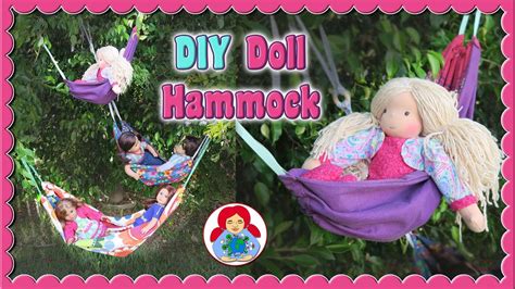 DIY Doll Hammock FREE Pattern Sami Doll Tutorials YouTube