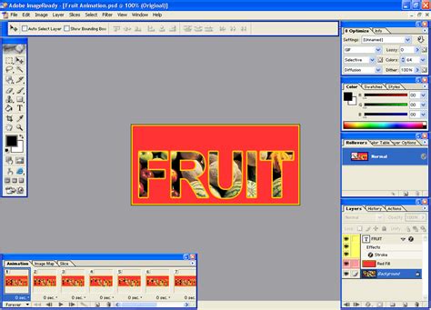 Adobe Imageready 7 0 In 2002 Web Design Museum