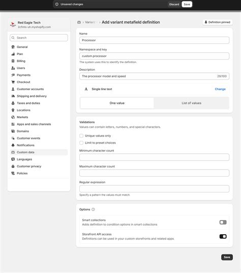 Shopify Variant Metafields The Ultimate Guide Meldeagle