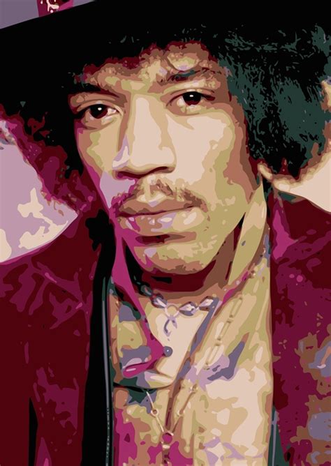 Jimi Hendrix Pósters Y Art Prints De Hamsah Sport Printler