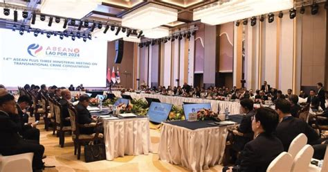 ກອງປະຊຸມລັດຖະມົນຕີອາຊຽນ 3 ວ່າດ້ວຍການຕ້ານອາຊະຍາກໍາຂ້າມຊາດຄັ້ງທີ 14 ລາວໂພສຕ໌ Laopost