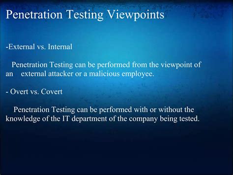 Penetration Testing PPT