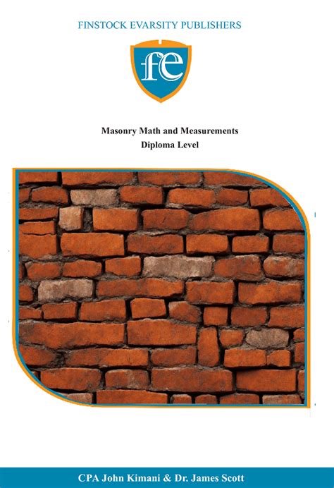 Masonry Math And Measurements Diploma Level Finstock Evarsity Resources