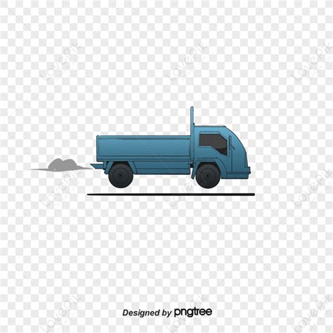 베이직 핸드 블루 트럭 측면 배경 요소손잡다원소 Png 일러스트 무료 다운로드 Lovepik