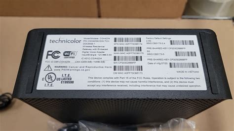 Technicolor Router Default Login Cga At Stefanie Norton Blog