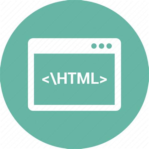 Browser Coding Html Internet Webpage Website Icon