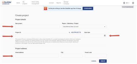 How To Create A Project Cobuilder Support