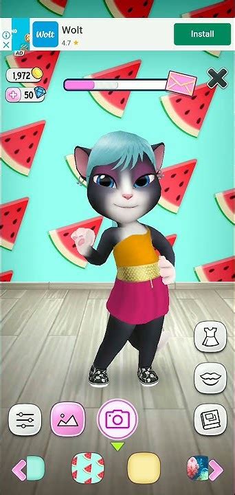 My Talking Angela Buying Ponytail With My Talking Angela 🛍️ Youtube
