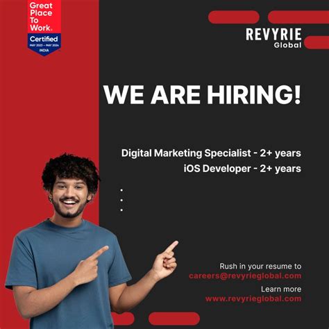 Revyrie Global On Linkedin Hiring Digitalmarketingspecialist Digitalmarketing