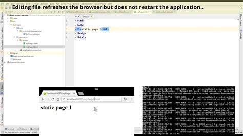 Spring Boot Include Exclude Files To Restart YouTube