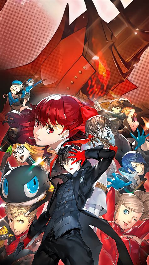 Persona 5 Android Wallpapers Top Free Persona 5 Android Backgrounds Wallpaperaccess