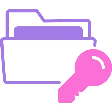 Secure Folder Generic Color Fill Icon Secure Folder Generic Color Fill Icon