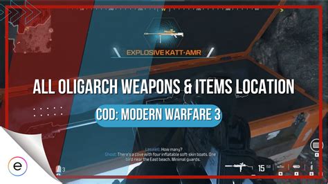 MW3 Oligarch All 21 21 Weapons Items Location EXputer Com