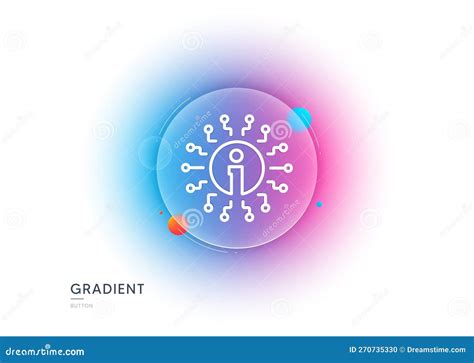 Information Center Isometric Icon Wires Connect Technical Objects