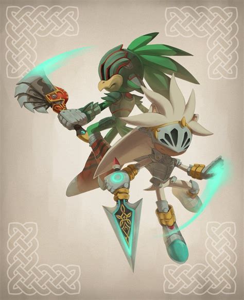 Galahad Lamorak By Stardust Dreamii Silver The Hedgehog Sonic Art