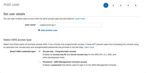 configure source control with aws codecommit retool docs